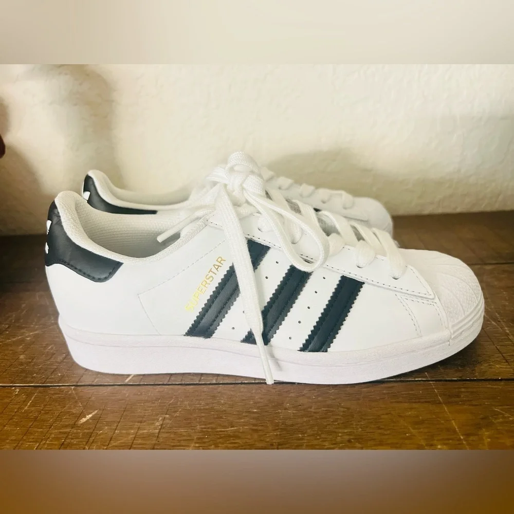 adidas | Shoes | Adidas Mens Superstar Sneakers Size 4 New Pair | Poshmark